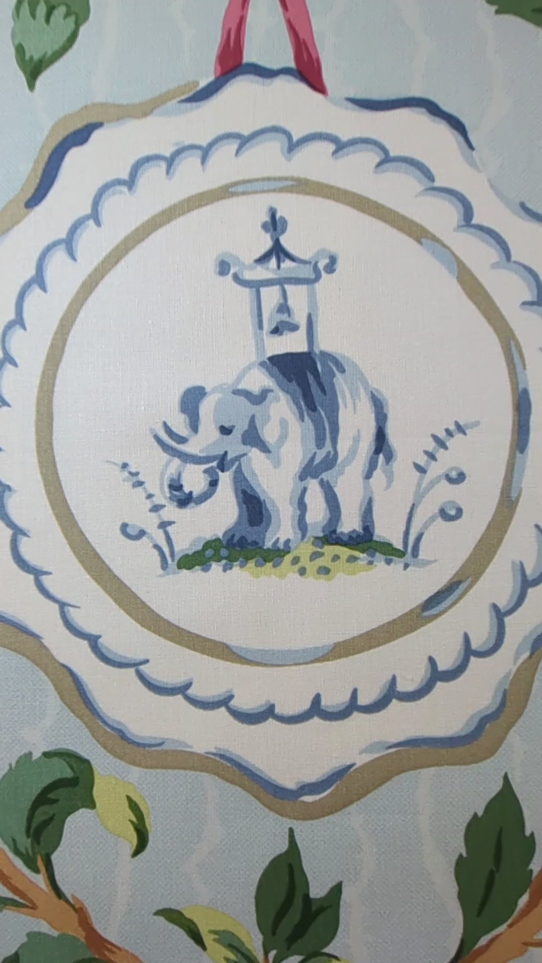 Rare 'Le Cirque' Travers fabric designed by Pat Freund – English ...